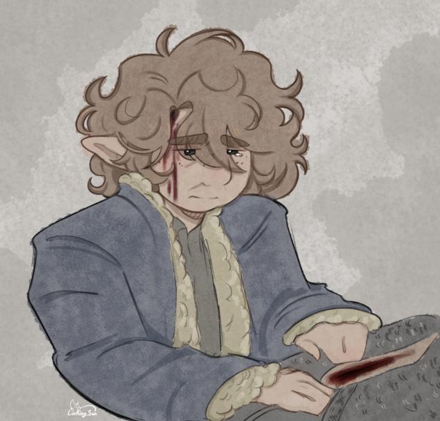 Bilbo end scene - ibisPaint