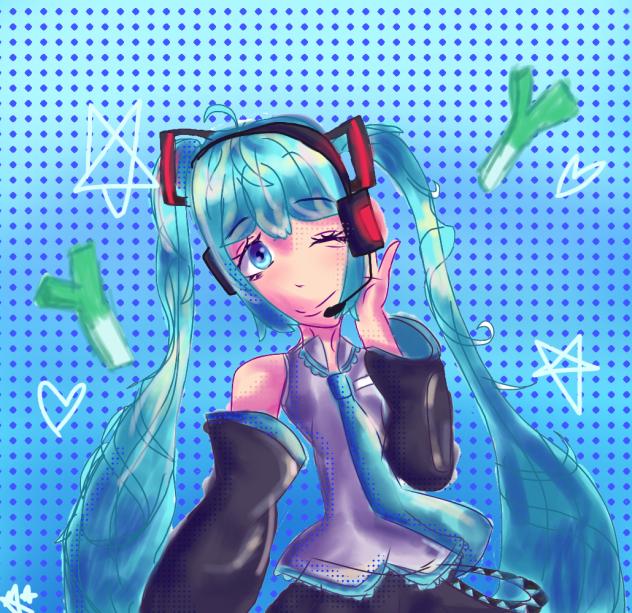 hatsune miku fanart(again) - ibisPaint