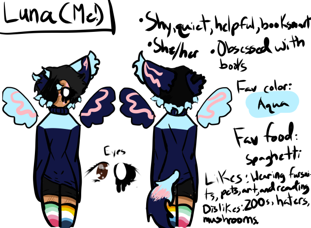 Luna ref sheet - ibisPaint