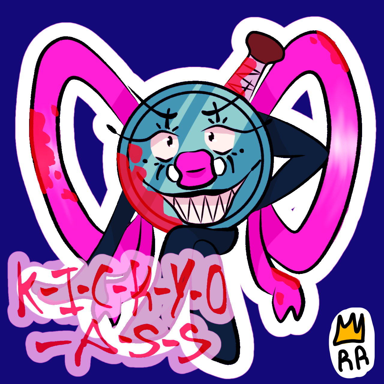 Button from At The End Of It All - ibisPaint