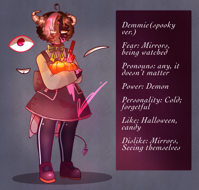 Demmie but make it spooky 2 - ibisPaint