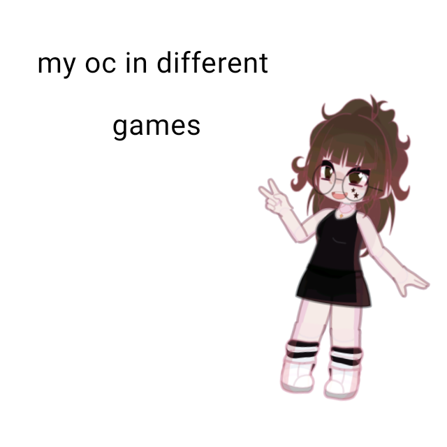 ma oc in different games - ibisPaint