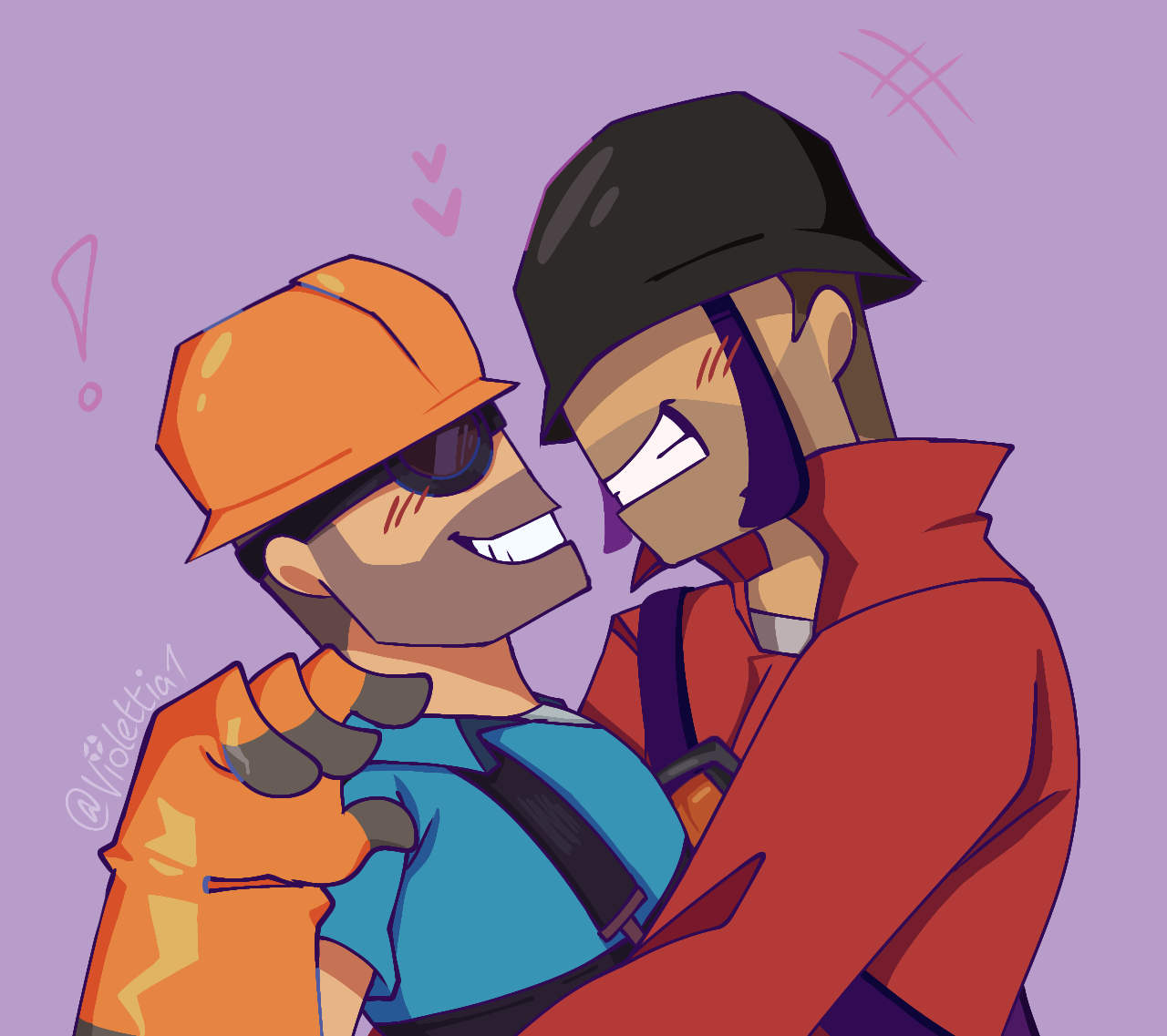 helmet party (tf2) - ibisPaint