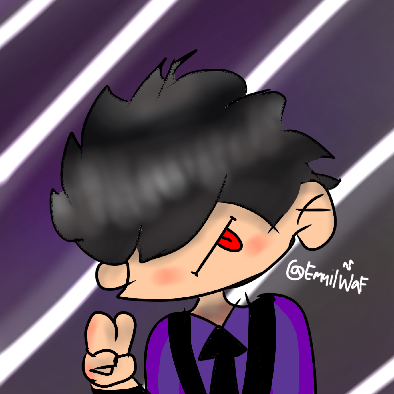 Artrade with sm1 in twitter - ibisPaint