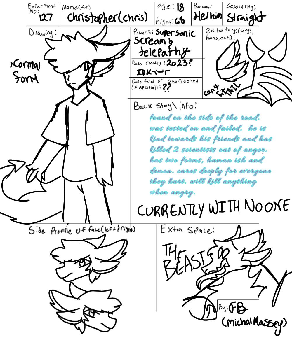 oc entry for failed experiments - ibisPaint