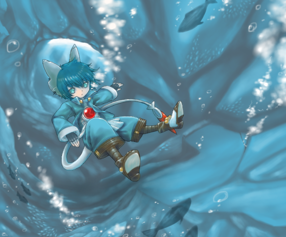 deep diver - ibisPaint