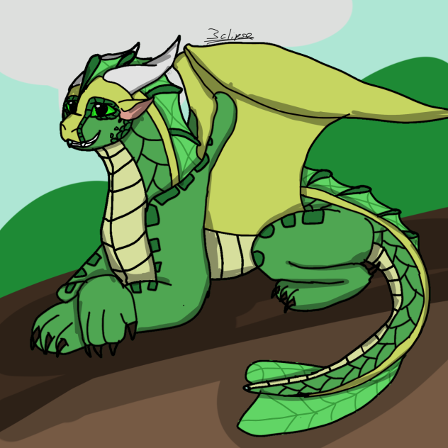 Random Wings of Fire Sketch - ibisPaint