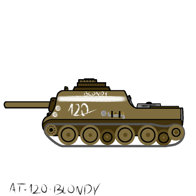 tank AT-120-BLONDY - ibisPaint