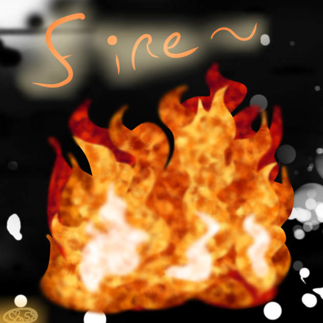 Fire practice (DeviantArt Tutorial) - ibisPaint