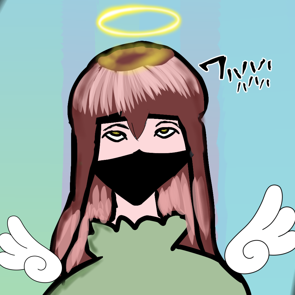 girl going to heaven - ibisPaint