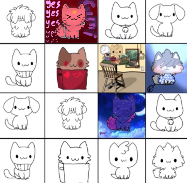 Cat collab - ibisPaint