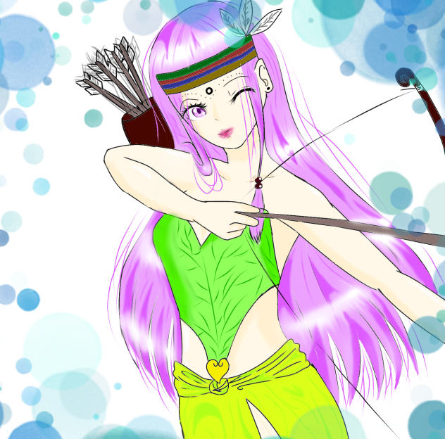 Archer girl - ibisPaint