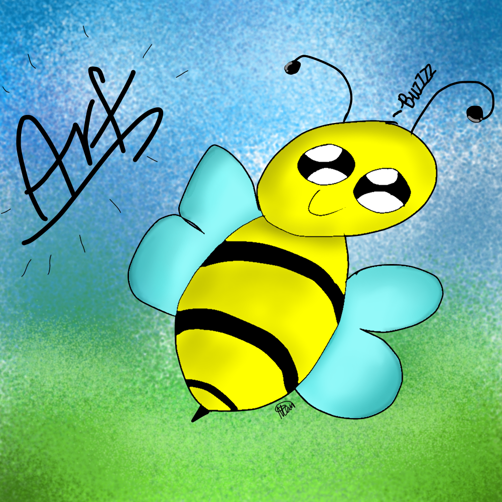 Lil buzzy bee - ibisPaint
