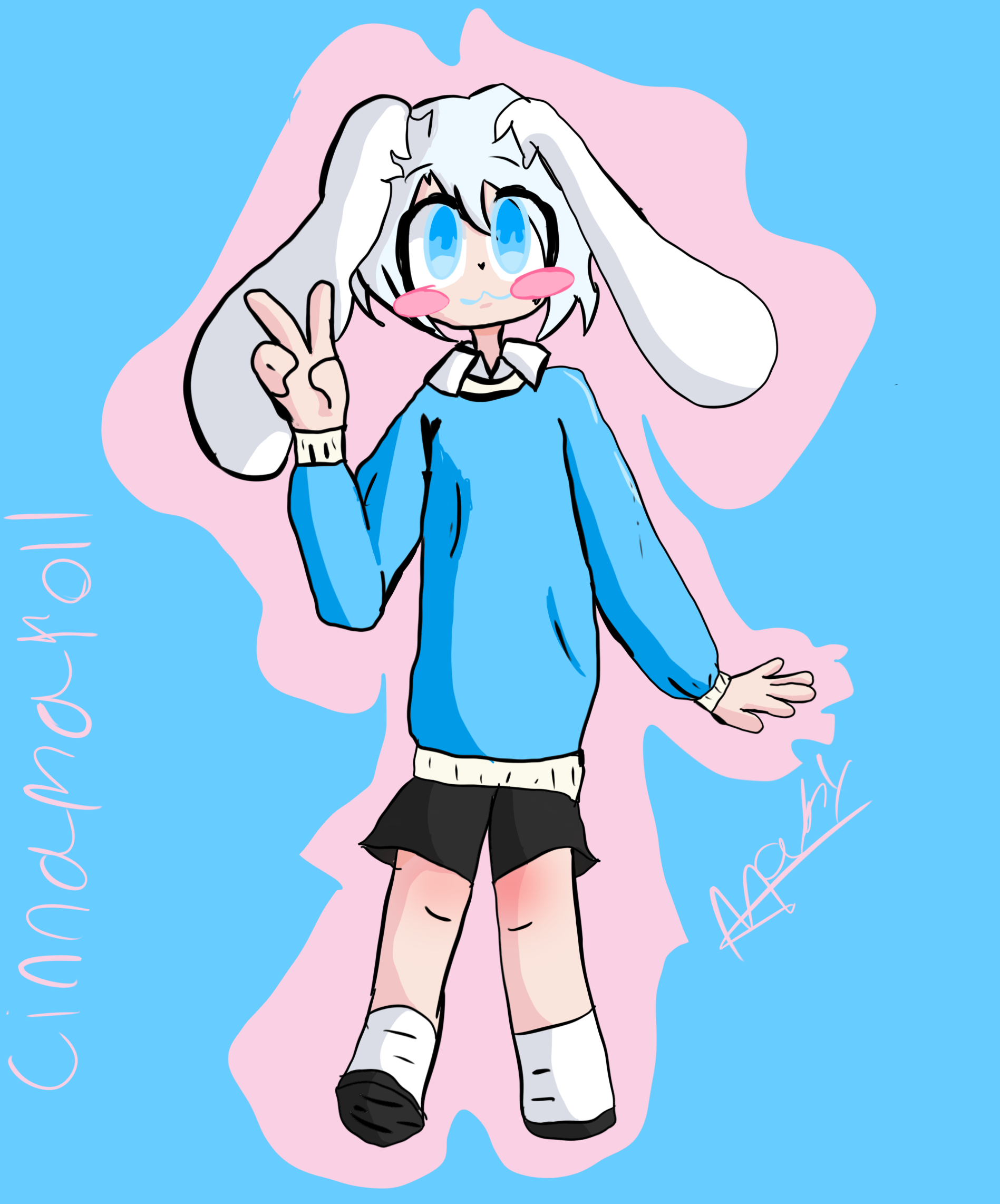 Cinnamaroll as a human - ibisPaint