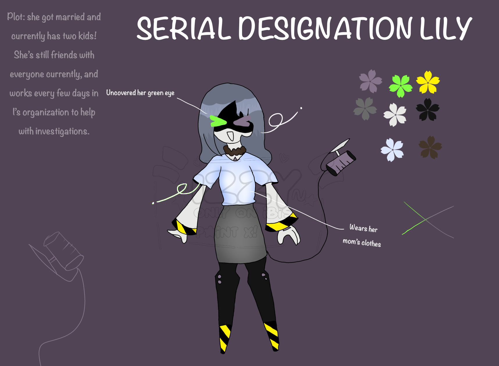 Lily spin-off reference sheet! - ibisPaint