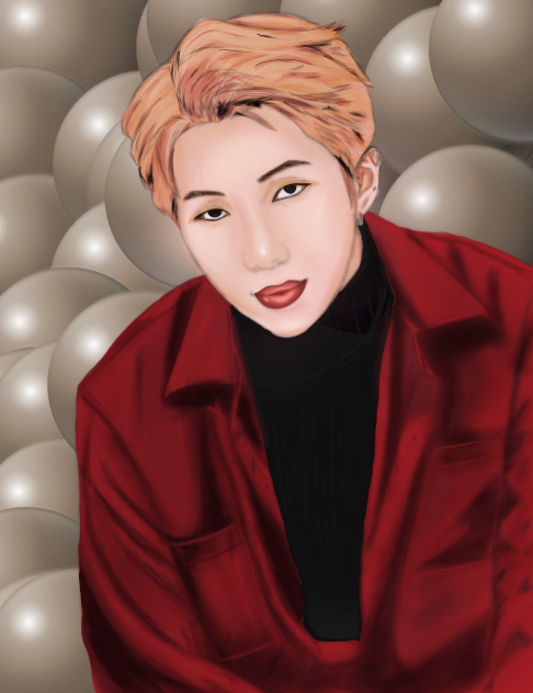 RM - kim namjoon of bts fanart - ibisPaint