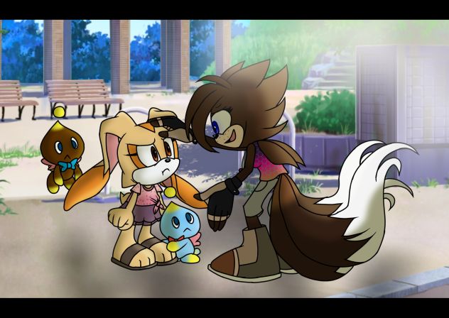 In universe mobain me babysitting them - ibisPaint