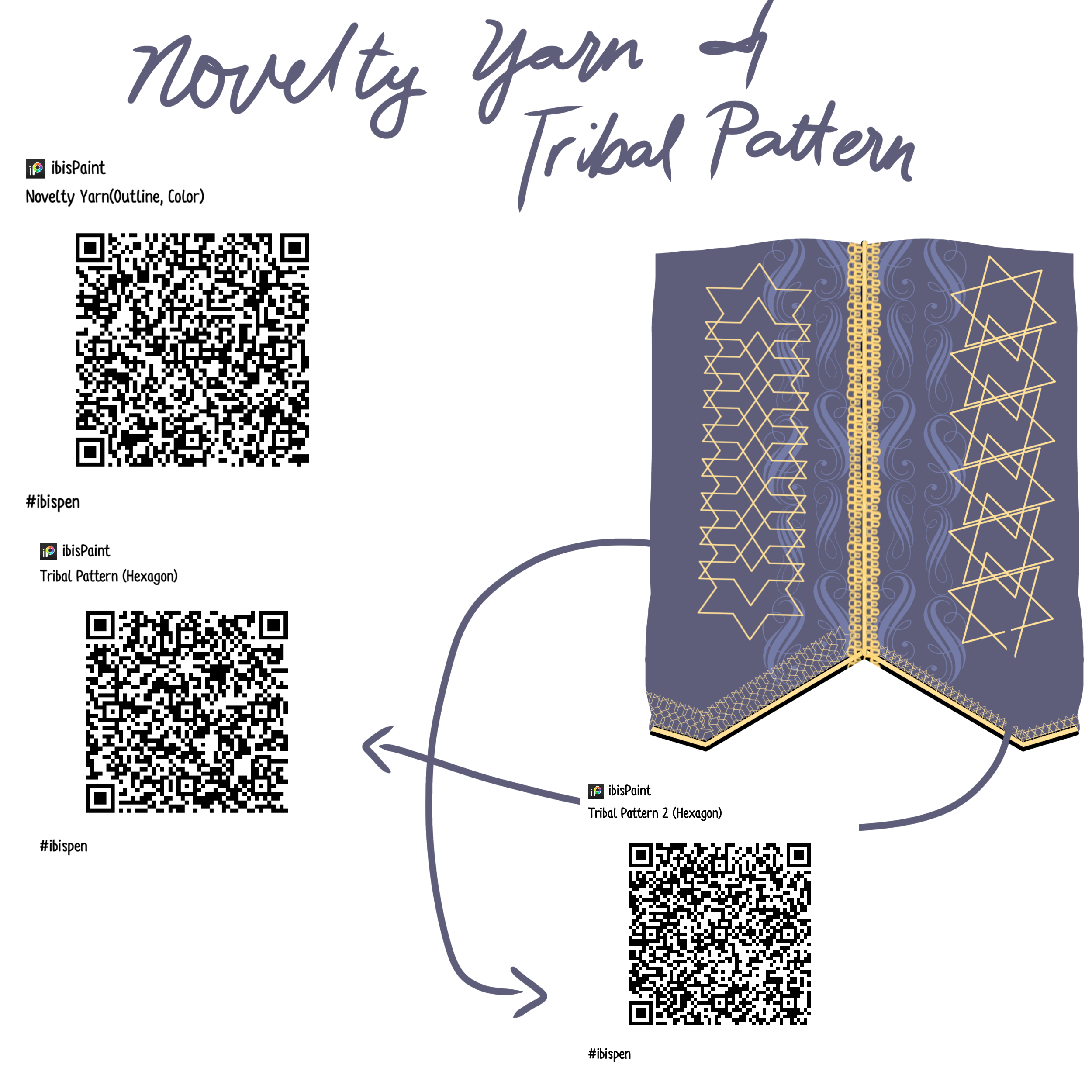 Yarn and Pattern - ibisPaint