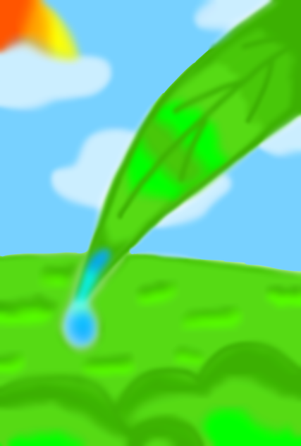 embun pagi - ibisPaint