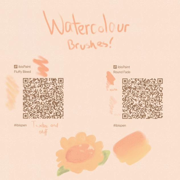 Old Watercolour Brushes - ibisPaint
