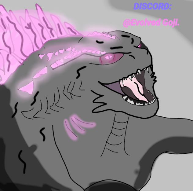 Evolved Godzilla - ibisPaint