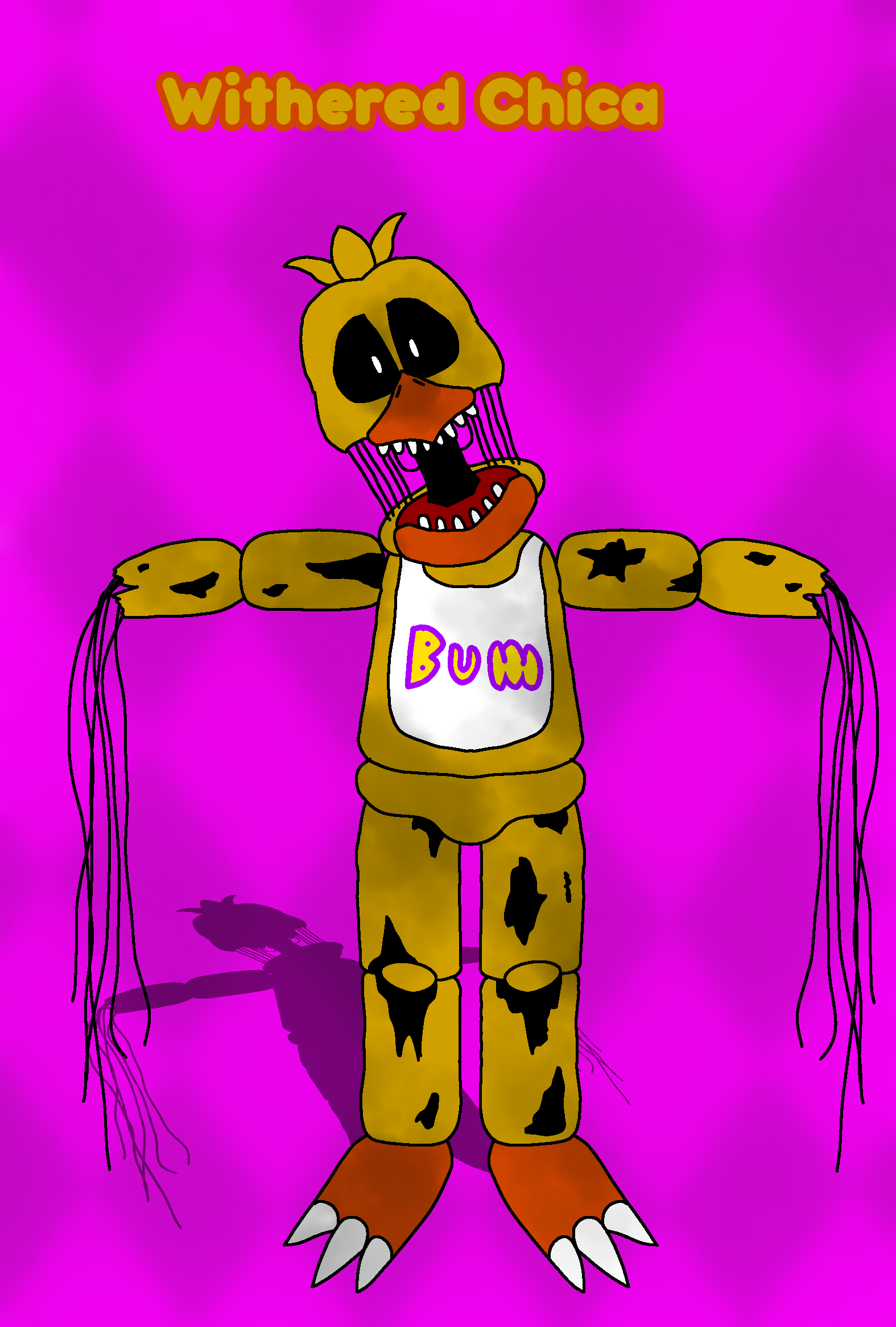 Withered chica but in my style - ibisPaint