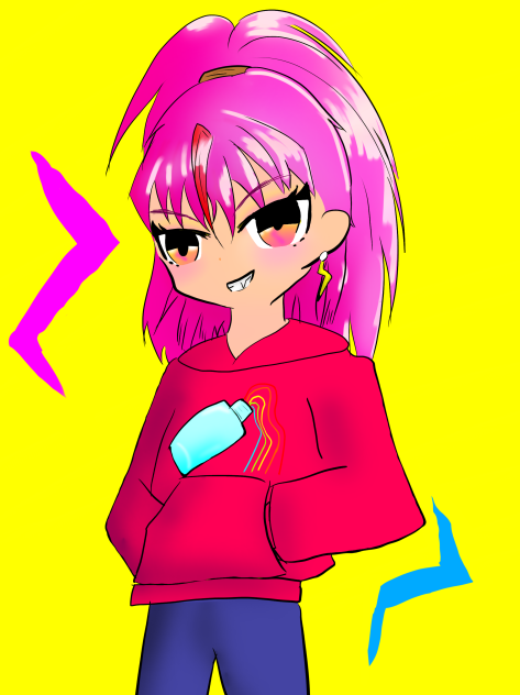 Punk girl - ibisPaint