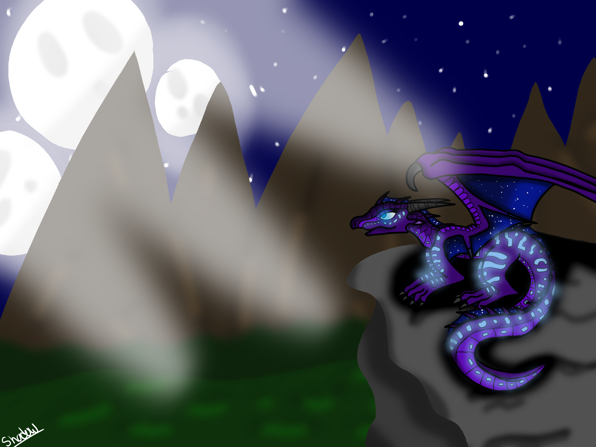 Clear Night - ibisPaint