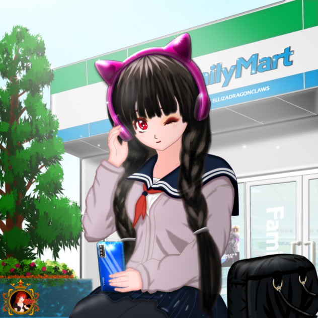 👩‍🏫💖📱🎧🎼🏪 SD - ibisPaint