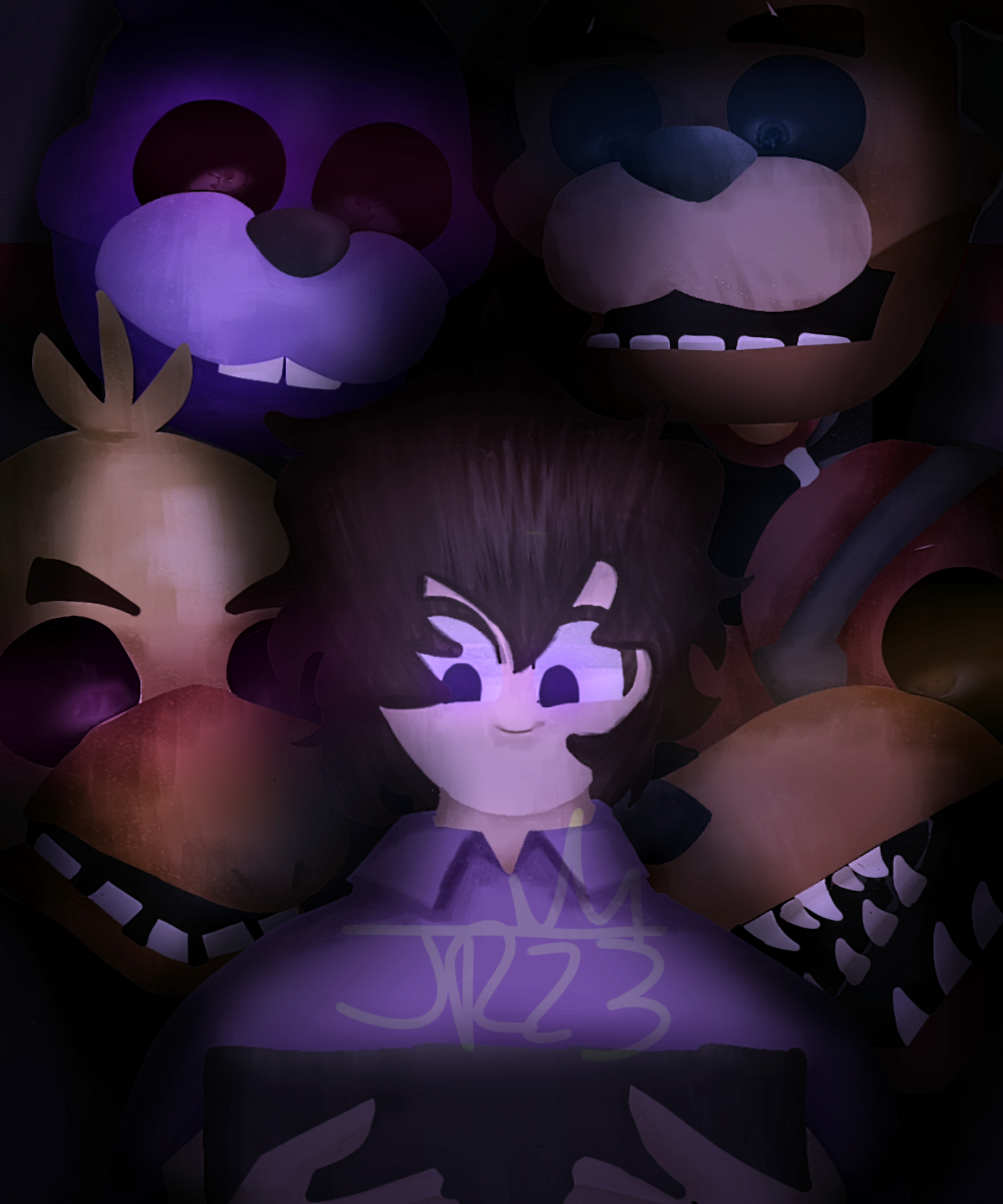 FNaF fan poster idea - ibisPaint