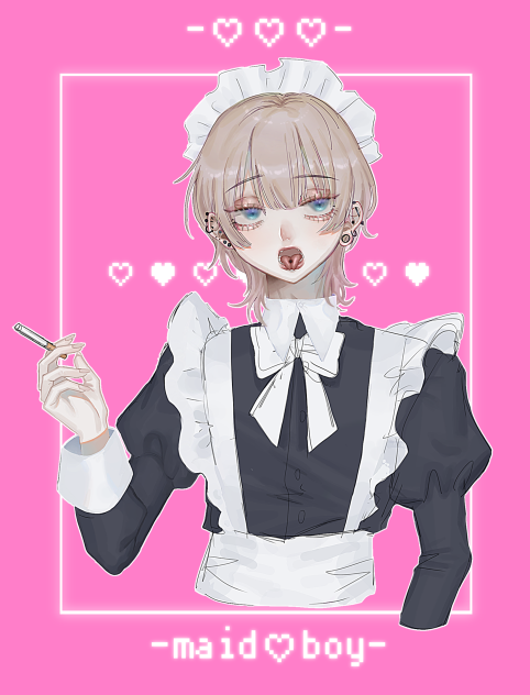 ♡maid boy♡ - ibisPaint