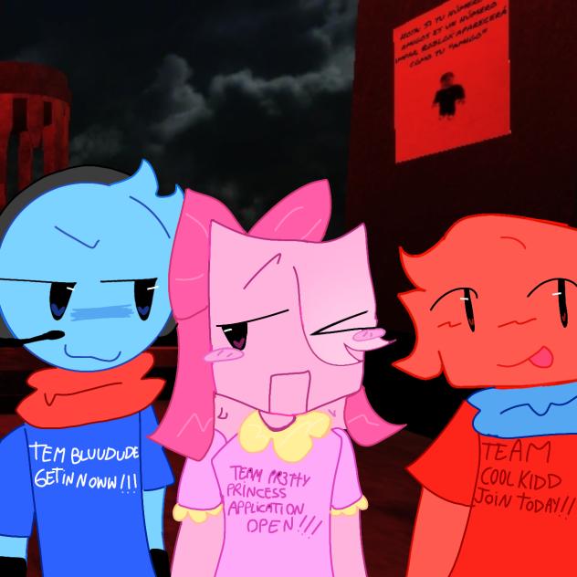 Bluudude, pr3tty princess and c00lkidd! - ibisPaint