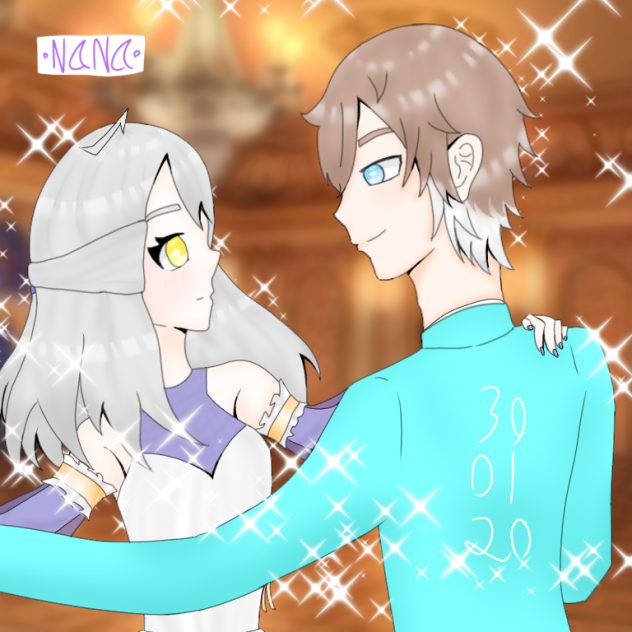 Day 30 Daiko Okahame's royal party - ibisPaint