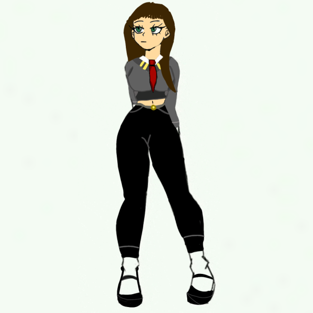 my oc as a mha character - ibisPaint