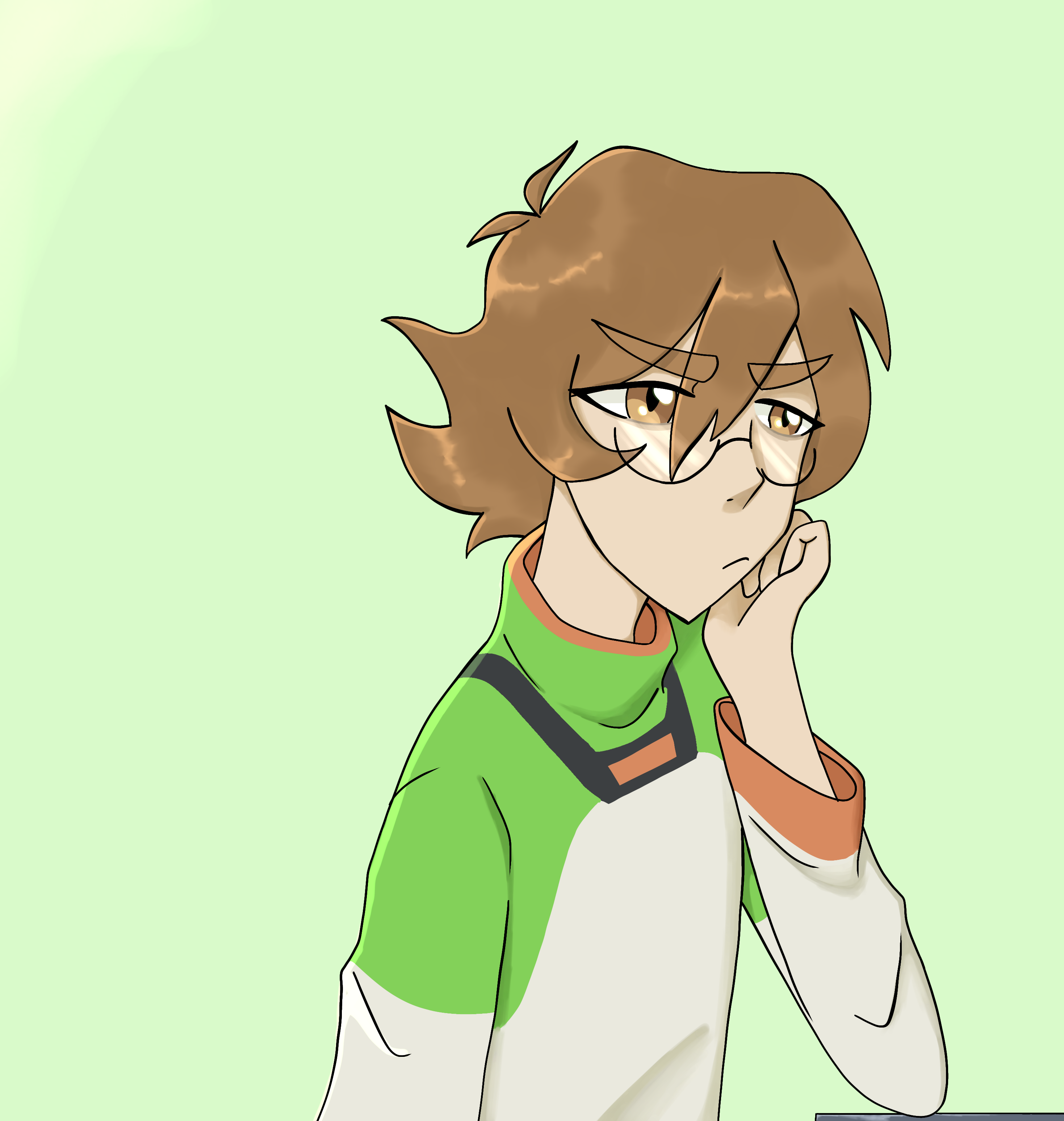 pidge is frustrated - ibisPaint
