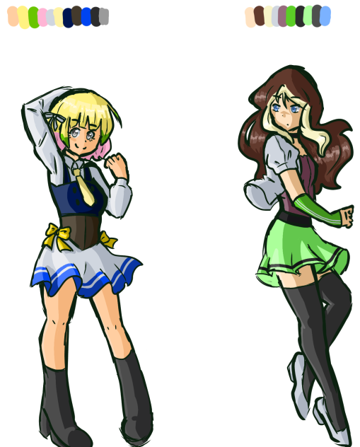 2 Character Refs - ibisPaint