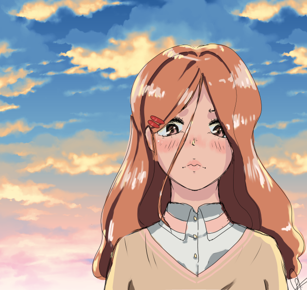 sunset breaks - ibisPaint