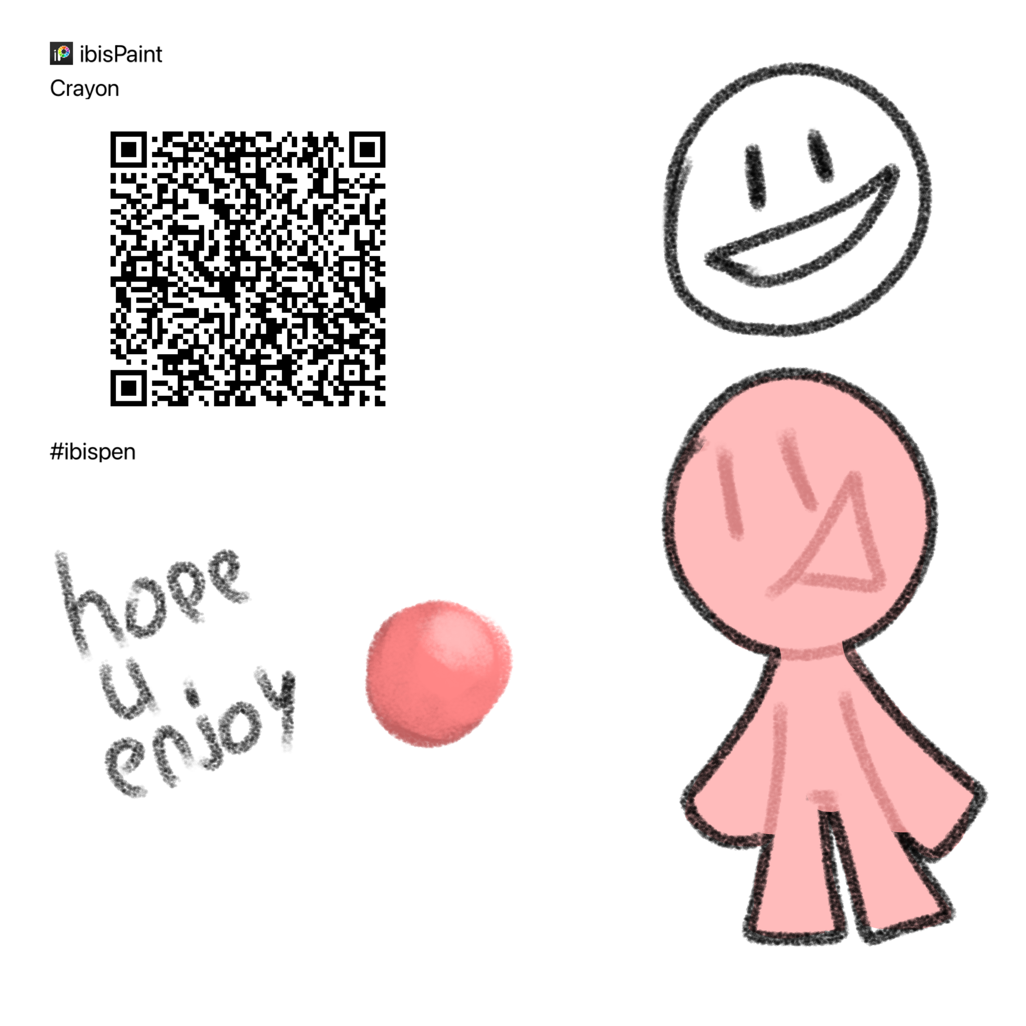 Crayon brush - ibisPaint