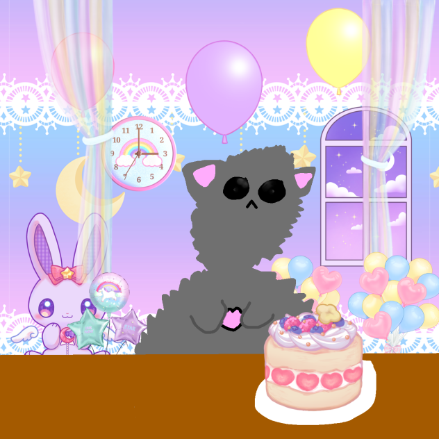 cute cat - ibisPaint