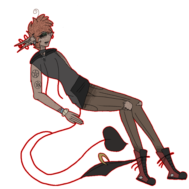 let just call him boss for now - ibisPaint