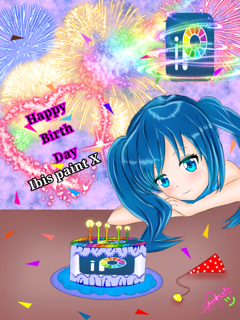 Happy Birth Day ibis paint x - ibisPaint