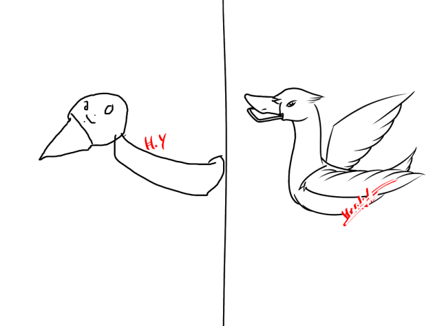 Me vs my cuz - ibisPaint