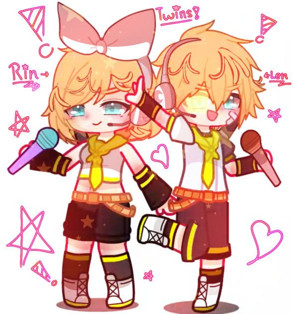 Rin and Len the Twins - ibisPaint