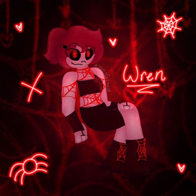 Wren the Spider Lady - ibisPaint
