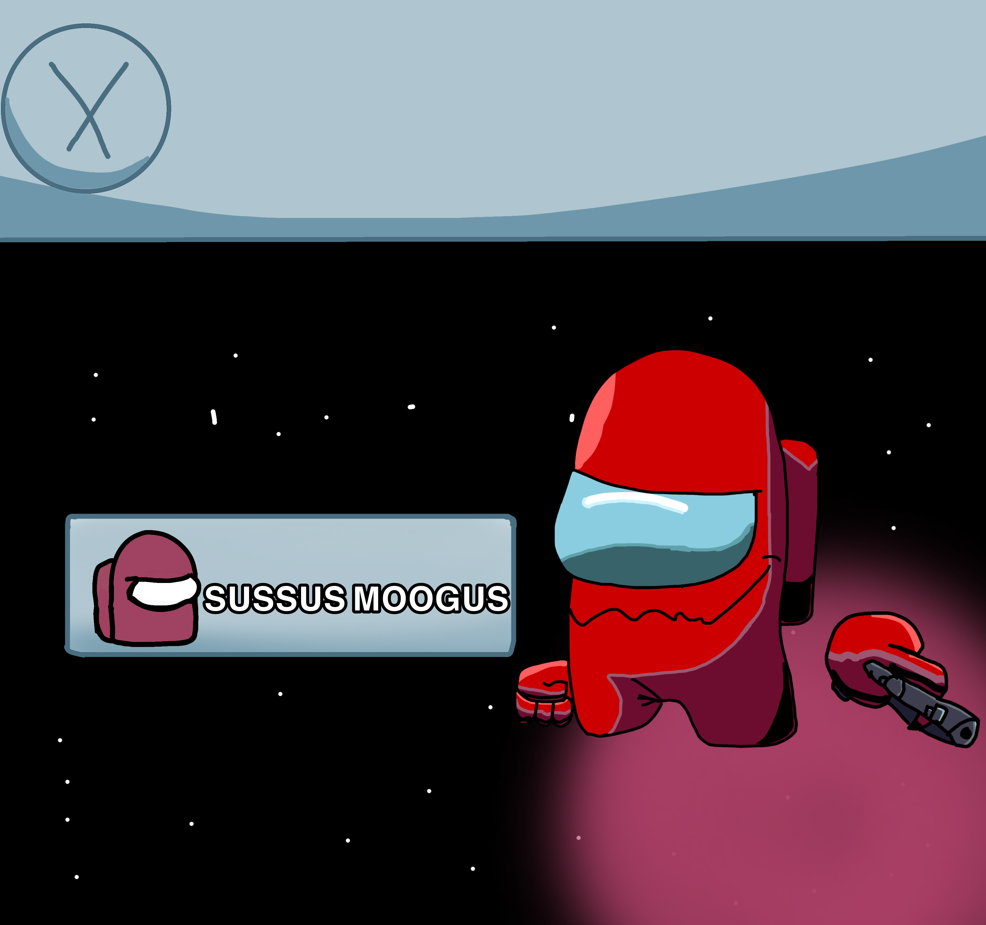 Imposter v3 red free play but remake - ibisPaint