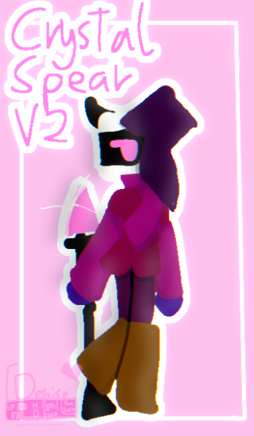 Crystal spear V2 [phighing oc] - ibisPaint