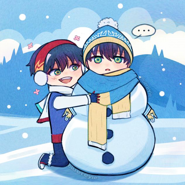 BoFuWFweeks. Warm Hug - ibisPaint