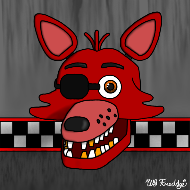Fnaf 1 Foxy - ibisPaint