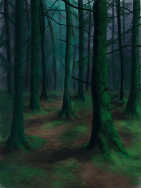 Mystic Forest - ibisPaint