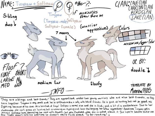 OCs for Minnow! - ibisPaint